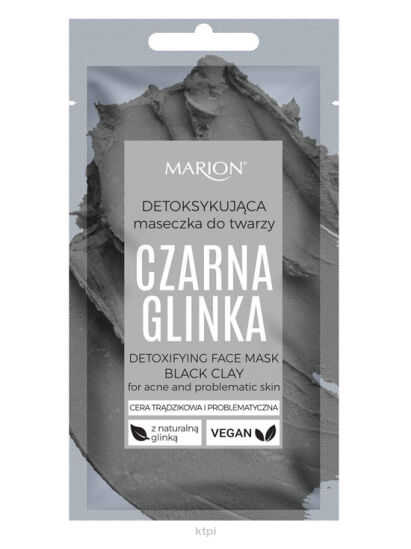 Marion Czarna Glinka Maseczka Detoksykująca 8g - hurtownia ktpi.pl online tanio opinie Warszawa ...
